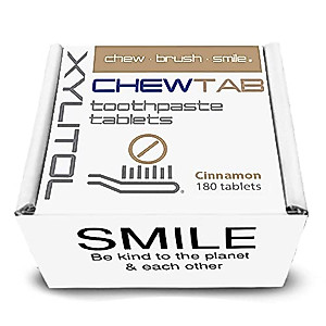 Weldental Chewtab Toothpaste Tablets Cinnamon Refill