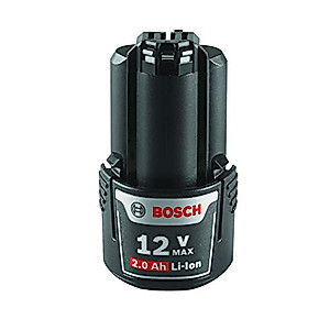 Bosch BAT414 12-Volt Max Lithium-Ion 2.0Ah High Capacity Battery , Black