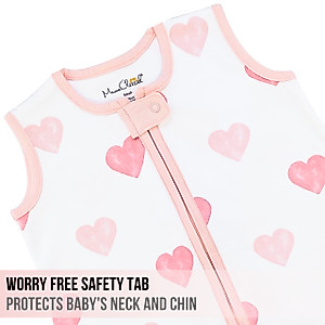 Mama Cheetah Baby Sleep Sack 0.5 TOG, Organic Cotton Baby Wearable Blanket with Two-Way Zipper, Swaddle Transition Baby Sleeping Bag for Newborn Infant Toddler Boy Girl, 24-48 Months