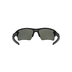 Oakley OO9188 Flak 2.0 XL Sunglasses + Vision Group Accessories Bundle for mens(Polished Black/Prizm Black Polarized (918872)