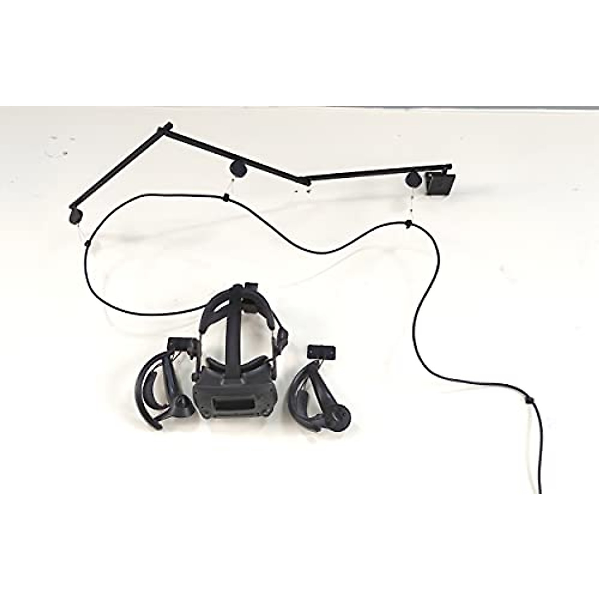 Premium Pro Version VR Walking Cable Management System Free Rotating Bracket - Improved Comfortability - Designed by VR Gamer for VR Gamer-Drill Required- Watch Install Guide First