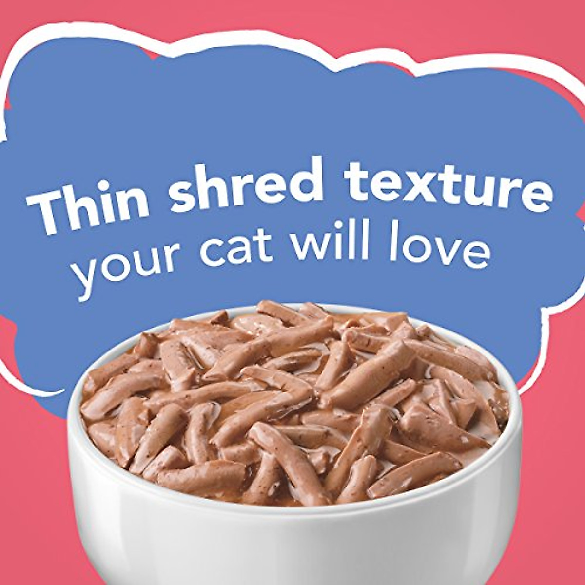 Purina Friskies Wet Cat Food, Shreds With Salmon in Sauce - (24) 5.5 oz. Cans