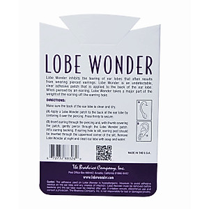 Lobe Miracle Support Patches for Earrings 60 ea (Pack of 4)