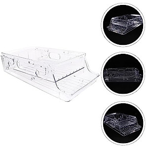 Kichvoe Drink Rack cola Container Drink Container Storage Rack can Organizer Rolling Drink Organizer Multi-Function soda Holder Beverage Can Holder can Drink Holder soda Rack Plastic Small