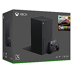 Microsoft Xbox Series X 1TB SSD Forza Horizon 5 Bundle with Extra Wireless Controller - Carbon Black