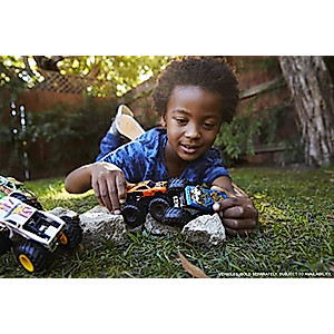 Hot Wheels Monster Trucks Demolition Doubles, Set of 2 Toy Monster Trucks in 1:64 Scale (Styles May Vary)