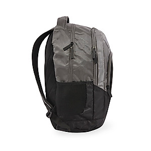 Nautica Sail Laptop Backpack, Grey/Blue, One Size