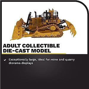 Diecast Masters 1:50 Caterpillar D11 Track-Type Tractor - TKN Design | High Line Series Cat Trucks & Construction Equipment | 1:50 Scale Model Diecast Collectible | Diecast Masters Model 85604