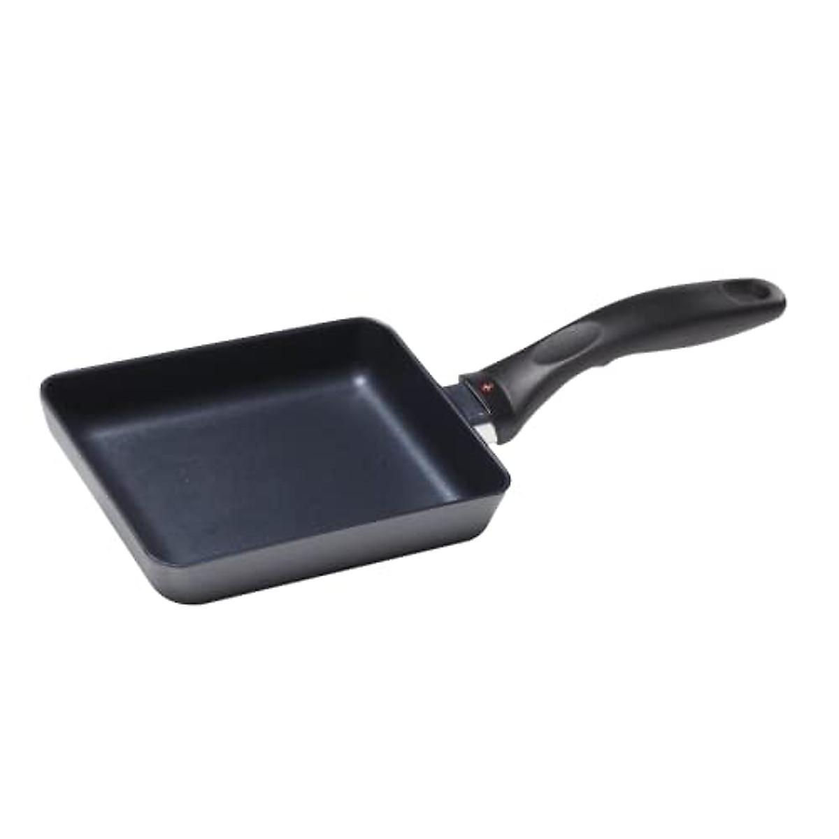 Swiss Diamond Japanese Omelet Pan (Tamagoyaki) 5"x7" HD Nonstick Diamond Coated Aluminum, Dishwasher & Oven Safe Grey