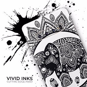 DesignSkinz Indian Mandala Elephant Protective Vinyl Decal Wrap Skin Cover Compatible with The Samsung Galaxy S20 (Screen Trim & Back Glass Skin)