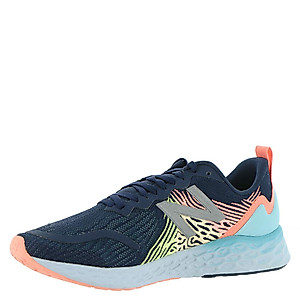 New Balance Women's Fresh Foam Tempo V1 Running Shoe, Natural Indigo/Ginger Pink, 8