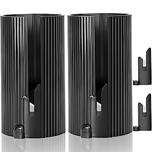 Replaceable Sliding Gift Wrap Cutter [2-Pack with 4 Blades] - Easy Paper Cutter for Birthdays, Christmas, and More