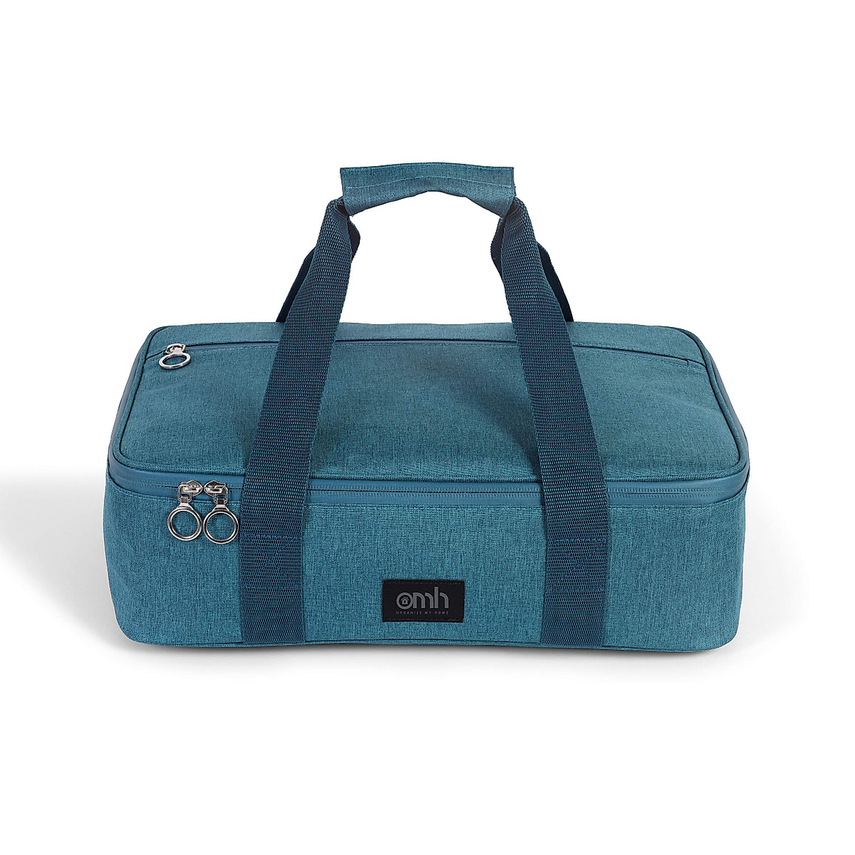Insulated Casserole Carrying Case for Hot or Cold Food Storage, Perfect for Potlucks, Parties, Picnics, and Cookouts; Fits 9” x 13” Baking Dishes; Lasagna Casserole Carrying Case (Teal)