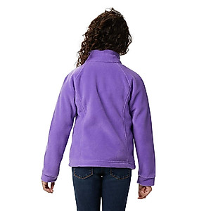 Columbia Baby Girls Benton Springs Fleece Jacket, Grape Gum, X-Small