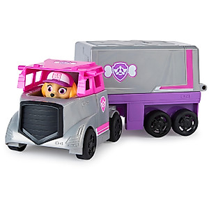 PAW Patrol, Big Truck Pup’s Skye Transforming Toy Trucks with Collectible Action Figure, Kids Toys for Ages 3 and up