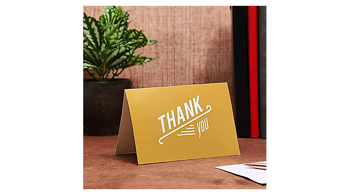 48 Masculine Thank You Cards for Men - Best Paper Greetings
