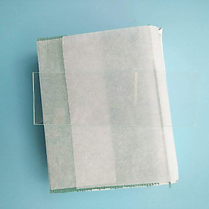 MUHWA 50PCS Blank Microscope Slides and 100 PCS 22mmx22mm Square Cover Glass (7101 Non-Frosted)