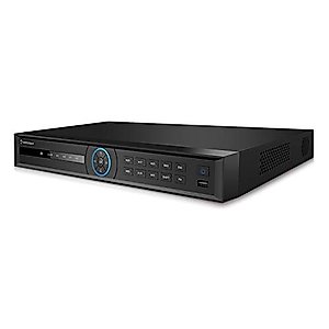 Amcrest 4K NV4208E-AI 8-Channel AI NVR (8-Port PoE) Smart NVR, Facial Recognition, Facial Detection & Vehicle Detection - Supports 8 x 4K IP Cameras, Supports up to 2 x 8TB Hard Drives (Not Included)