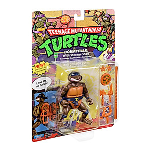 Teenage Mutant Ninja Turtles: 4” Original Classic Storage Shell Donatello Basic Figure by Playmates Toys