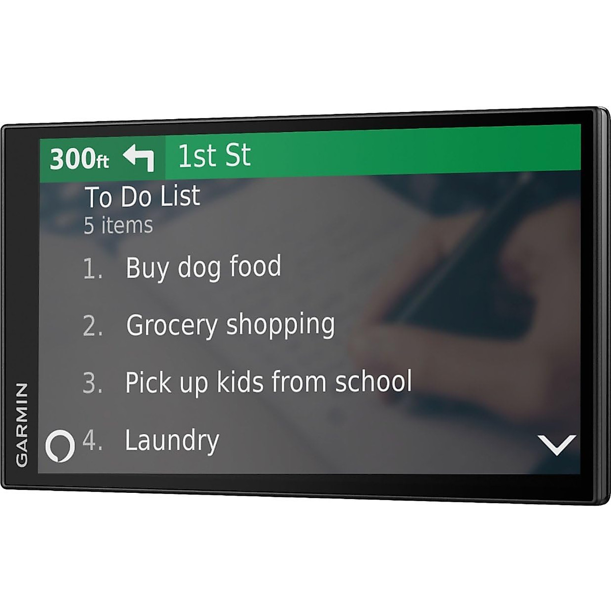 Garmin DriveSmart 65 with Amazon Alexa, Built-In Voice-Controlled GPS Navigator with 6.95” High-Res Display