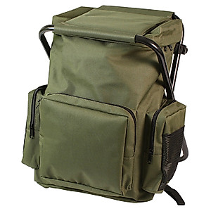 Rothco Backpack & Stool Combo Pack, Olive Drab