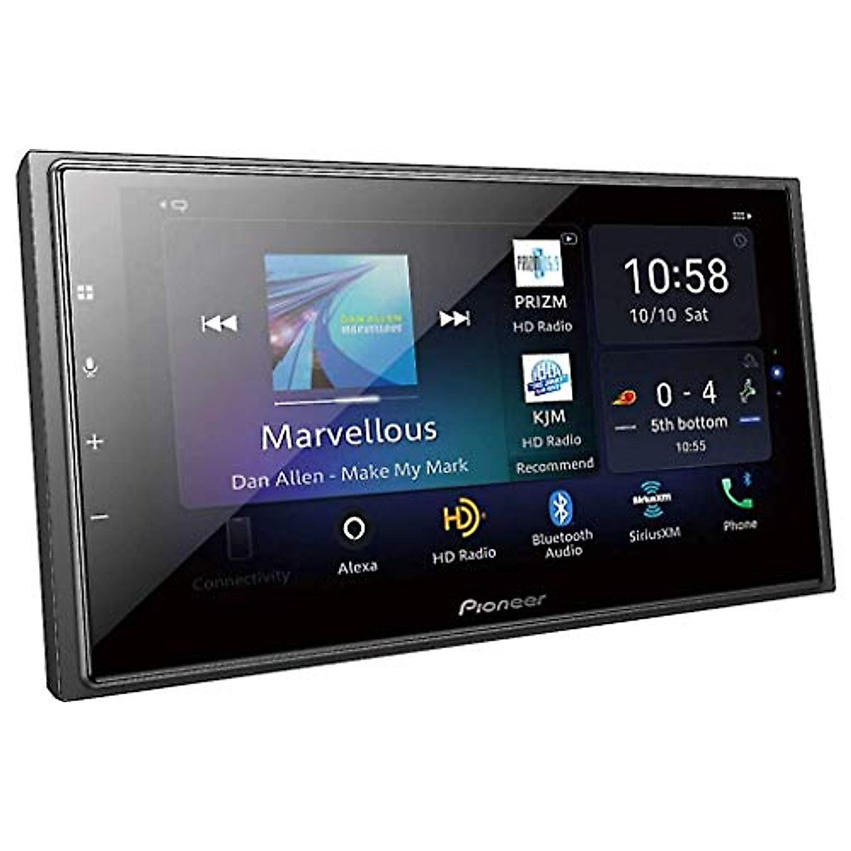 Pioneer DMH-W4660NEX 6.8 inches Mechless Digital Media Receiver (Renewed)