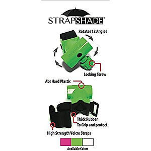 Beach Umbrella Anchor Mount Strap Shade (Color: Pink , White , or Green) (Pink)