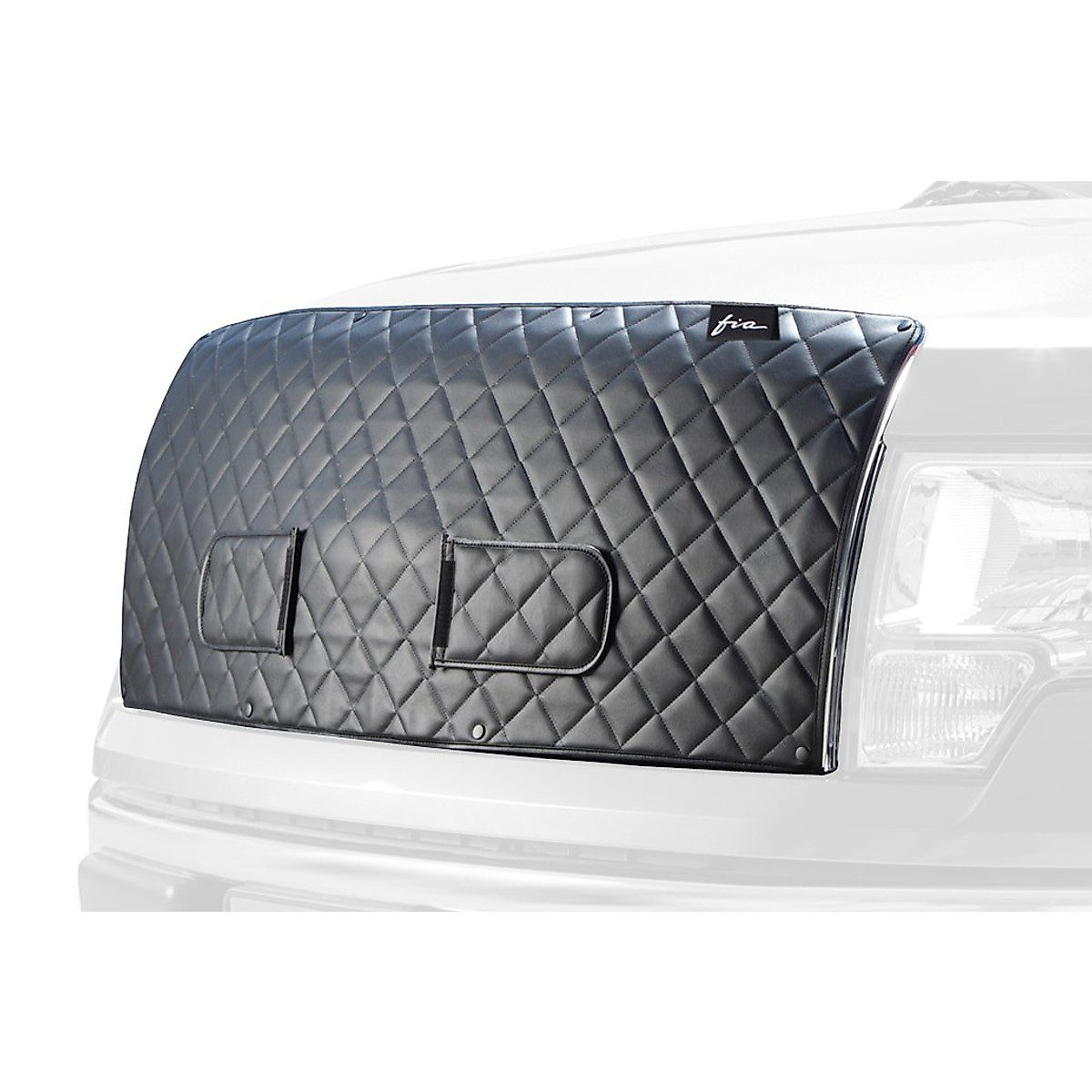 Fia WF922-14 Custom Fit Winter Front/Bug Screen , Black