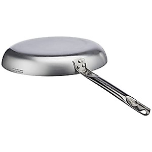 Pentole Agnelli ALMA111BB32 Professional Aluminium 3 Mm. Saute Pan with One Handle, Diameter 32 Cm.