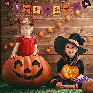 Fenvella Pumpkin Carving Kit for Kids, Safe Pumpkin Carving Tools Heavy Duty Stainless Steel Pumpkin Carver Set, DIY Halloween Pumpkin Carving Stencils, Professional Carving Kit Adults