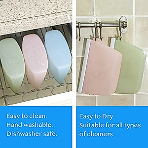 Silicone Reusable Food Storage Bags | 5 Pack Storage Containers Leakproof | Lunch, Sandwich, Vegetables | Freezer, Oven, Microwave Safe