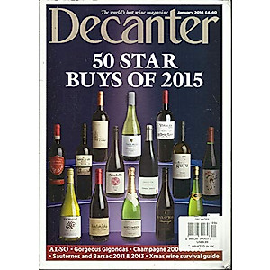 DECANTE,THE WORLD'S BEST WINE MAGAZINE, JANUARY, 2016 VOLUME. 41 NO.4