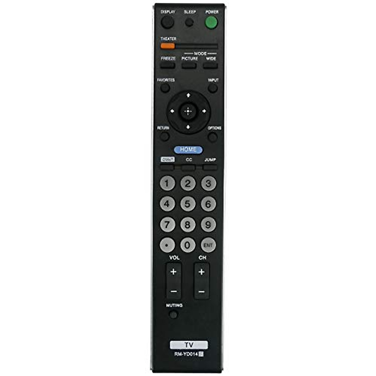 RM-YD014 Replace Remote Control fit for Sony LCD TV Bravia KDL-32VL140 KDL-32XBR4 KDL-32XBR6 KDL-37XBR6 KDL-40D3000 KDL-40V3000 KDL-52V4100 KDL-40V4100 KDL-40V4150 KDL-40VL130 KDL-40WL135 KDL-40XBR4