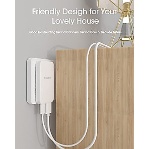 USB Wall Charger, USB C Fast Charger, Elexlinco Dual USB Wall Charger with Apple 20W Charge and QC 3.0 18W USB-A,USB C Wall Adapter for Apple 14 13 12 11, Samsung, Foldable Plug Charger