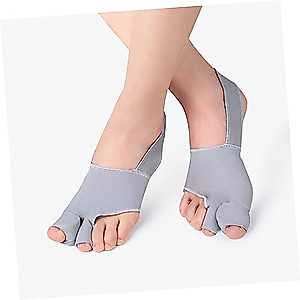 Lurrose Pedicure Stand 2 Pairs Split Foot Protector Bunion for Women Wrist Guard Splint Wrist Brace Thumb Brace Tool Stand Night Splint Hallux Valgus Correcting Socks Thumb Splints