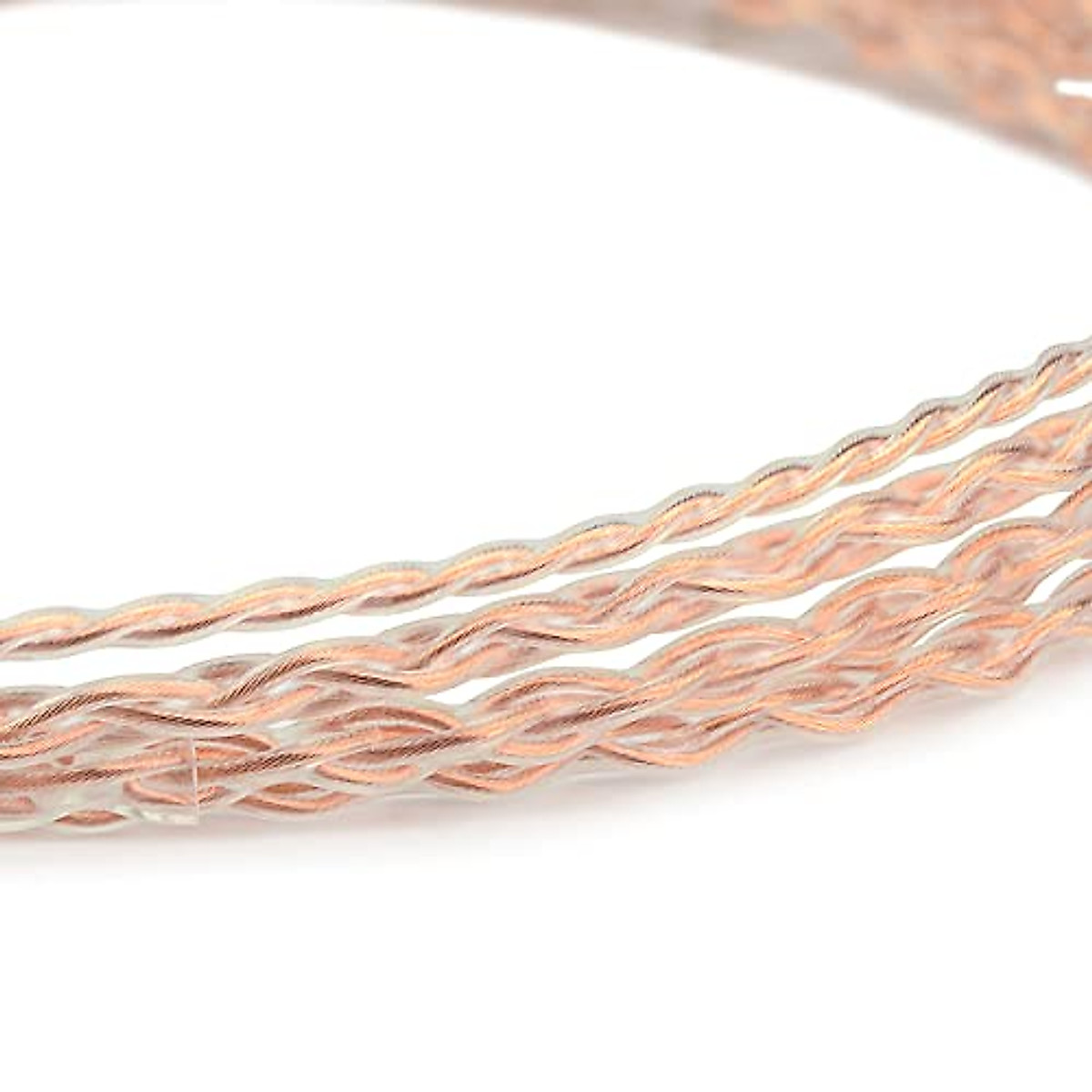 GEEKRIA Apollo Single Crystal Copper Upgrade Audio Cable Compatible with Sennheiser HD25, HD25-1 II, HD25-C, 2.5mm Replacement Headphones Cord for Hi-Resolution Audiophile, HiFi Headset (5ft/1.5m)