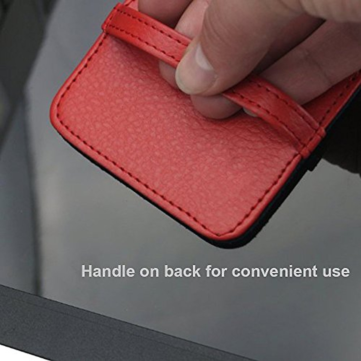 ProCase Screen Cleaning Pad Cloth Wipes for iPad, iPhone, MacBook, Tablets, Laptop Screen, Touch Screen Devices, Screen Cleaner for Cellphone, Computer, Camera, TV Screens -4 Pack, Black/Navy/Red