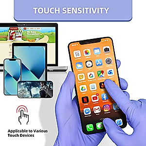 Nitrile Gloves Large 1000 Case Gloves Disposable Latex Free Powder Free, Medical Exam Gloves,Bulk Household,Grade 4 Mil