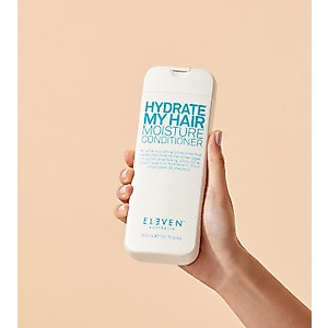 ELEVEN AUSTRALIA Hydrate My Hair Moisture Conditioner Colour Safe Ultra Nourishing - 10.1 Fl Oz