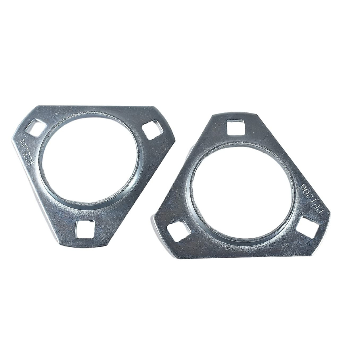 QASKEHKT Go Kart Live Axle Bearing Kit 1-1/4" Bearing Kit (3-Hole) Kit Fit Go Karts Mini Bikes/Trikes/Off Road ATV