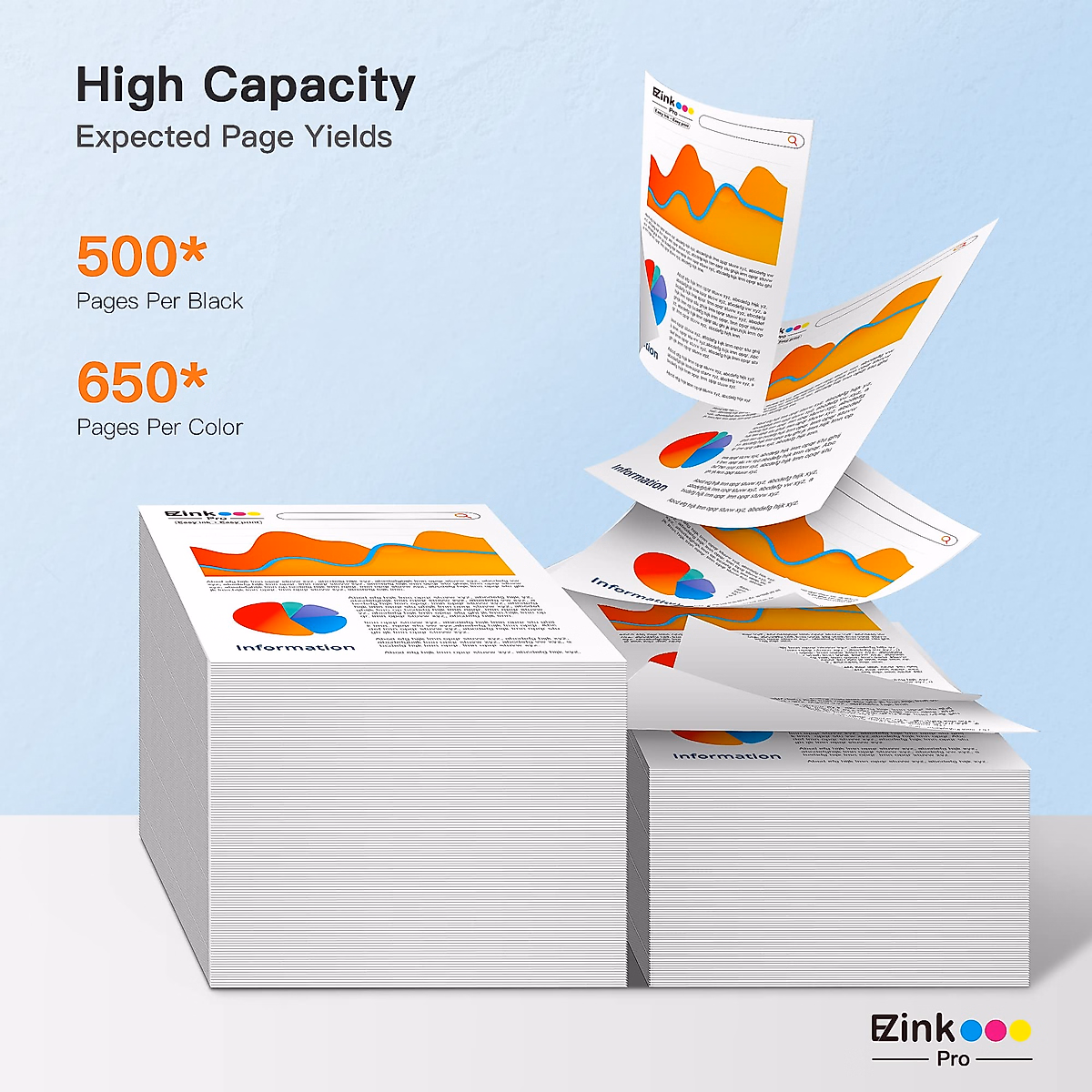 E-Z Ink Pro 410XL Remanufactured Ink Cartridge Replacement for Epson 410XL 410 XL T410XL to use with XP-640 XP-830 XP-7100 XP-530 XP-630 (5 Pack, 1 Black, 1 Cyan, 1 Magenta, 1 Yellow, 1 Photo Black)