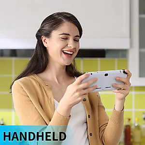 Pimax Portal Handheld Game Console - Compatible with Cross-platform games of Google play, Steam, Xbox, PS and Nintendo, Gaming Console with light weight design, 4K 120Hz, 8G+128G, White