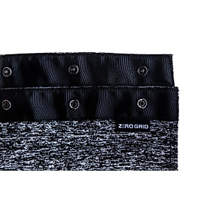 Zero Grid Infinity Fashion Scarf with Hidden Pockets Converts to Blanket and Wrap Perfect for Travel