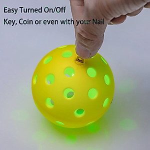 PickleStar 9 Pack Replacement Battery for PickleStar1 LED Ligth up Pickleball Balls