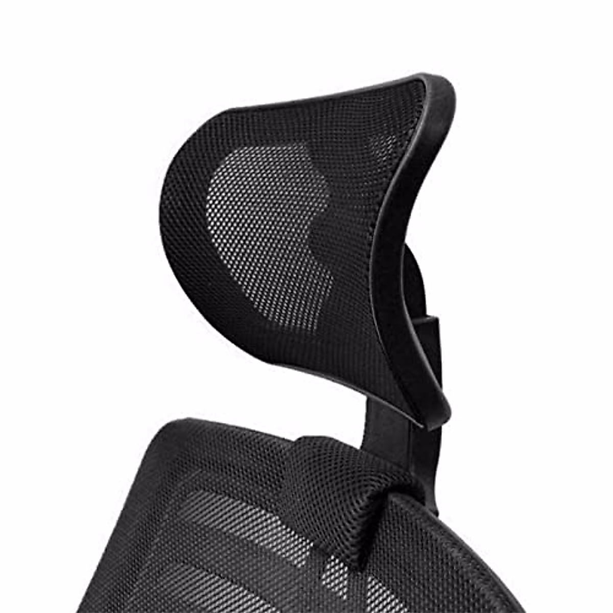 JIANGSHUANG Rotating Adjustable Office Chair Headrest, Suitable for Ergonomic Neck Raise Back Support, Office Chair Neck Headrest Protection,Black,2.2cm