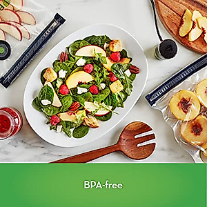 FoodSaver® Reusable Gallon Vacuum Zipper Bags, for Use with FoodSaver Handheld Vacuum Sealers, 8 Count