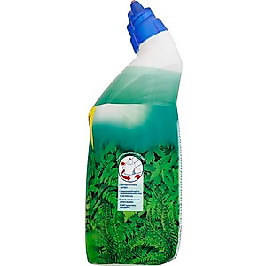 Lysol Toilet Bowl Cleaner Gel, For Cleaning and Disinfecting, Stain Removal, Forest Rain Scent, 24oz (Pack of 2)