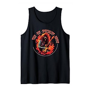 This Gis Specialist Rocks Funny Musician Tank Top