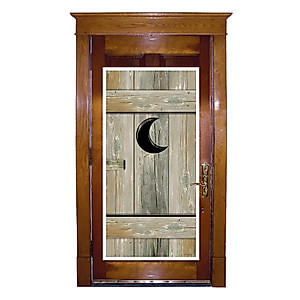Outhouse Door Cover Party Accessory (1 count) (1/Pkg)