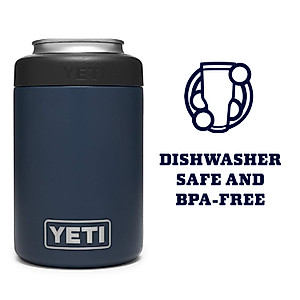 YETI Navy Rambler Colster Can Insulator, 1 Count (Pack of 1)